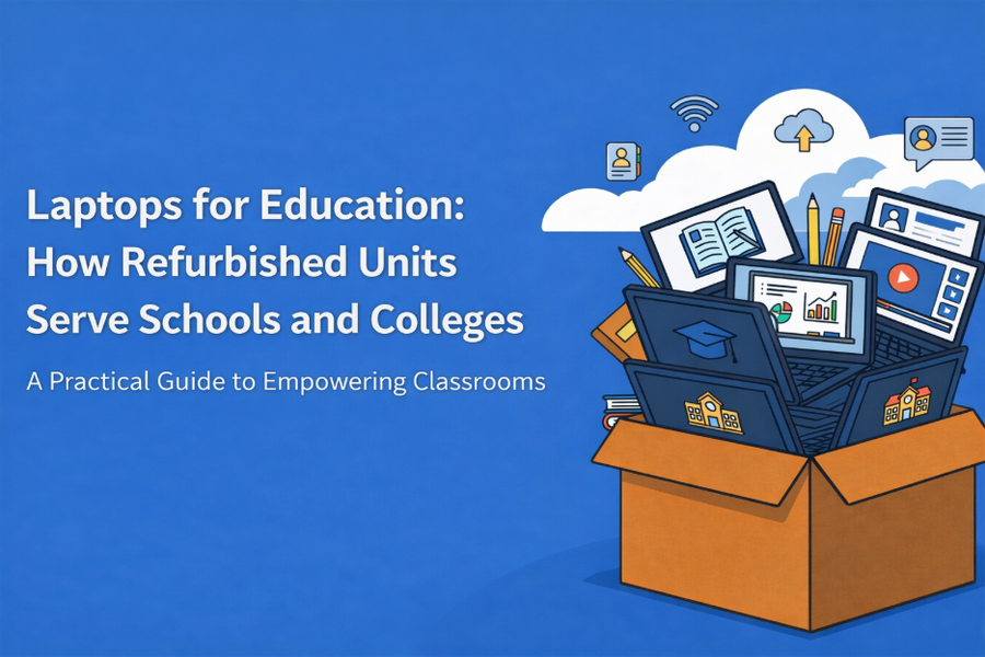 Laptops for Education: Refurbished Options for UK Schools